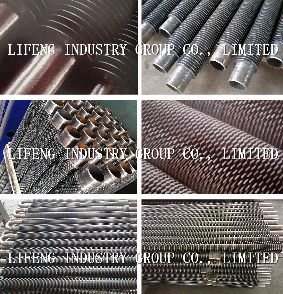 High Frequency Electric Resistance Welded Spiral Fin Tube - LIFENG ...